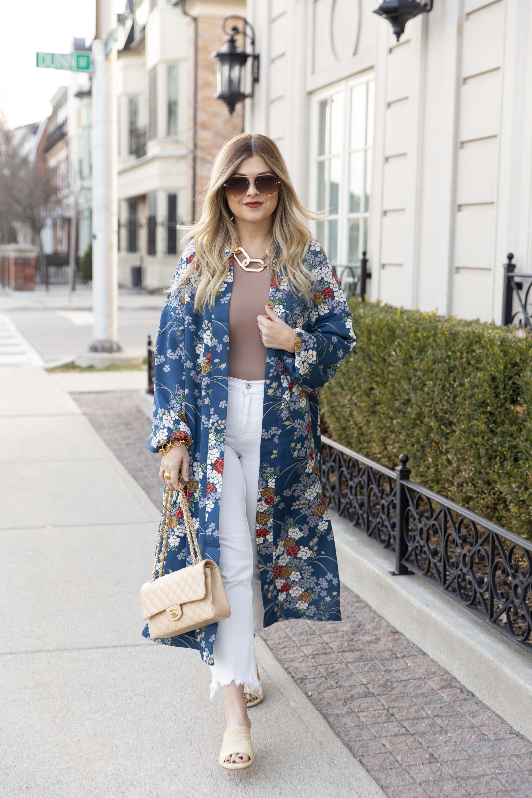 Floral Duster - Krystin Lee